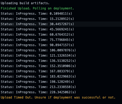 Oryx Pipeline Timeout · Issue #949 · Azure/static-web-apps · GitHub