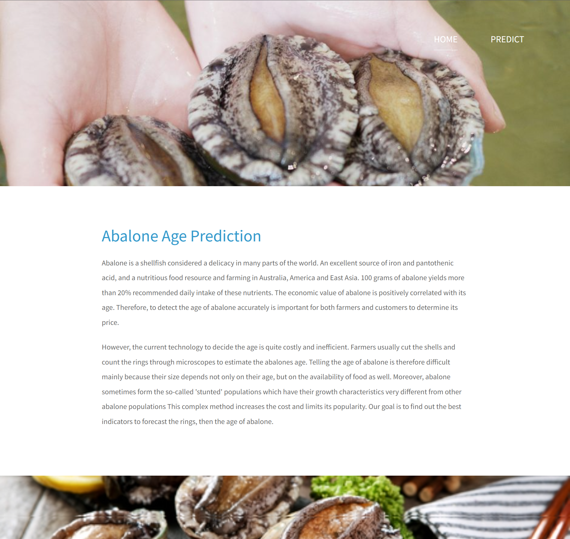 GitHub - Aroon1504/Abalone-Age-Prediction