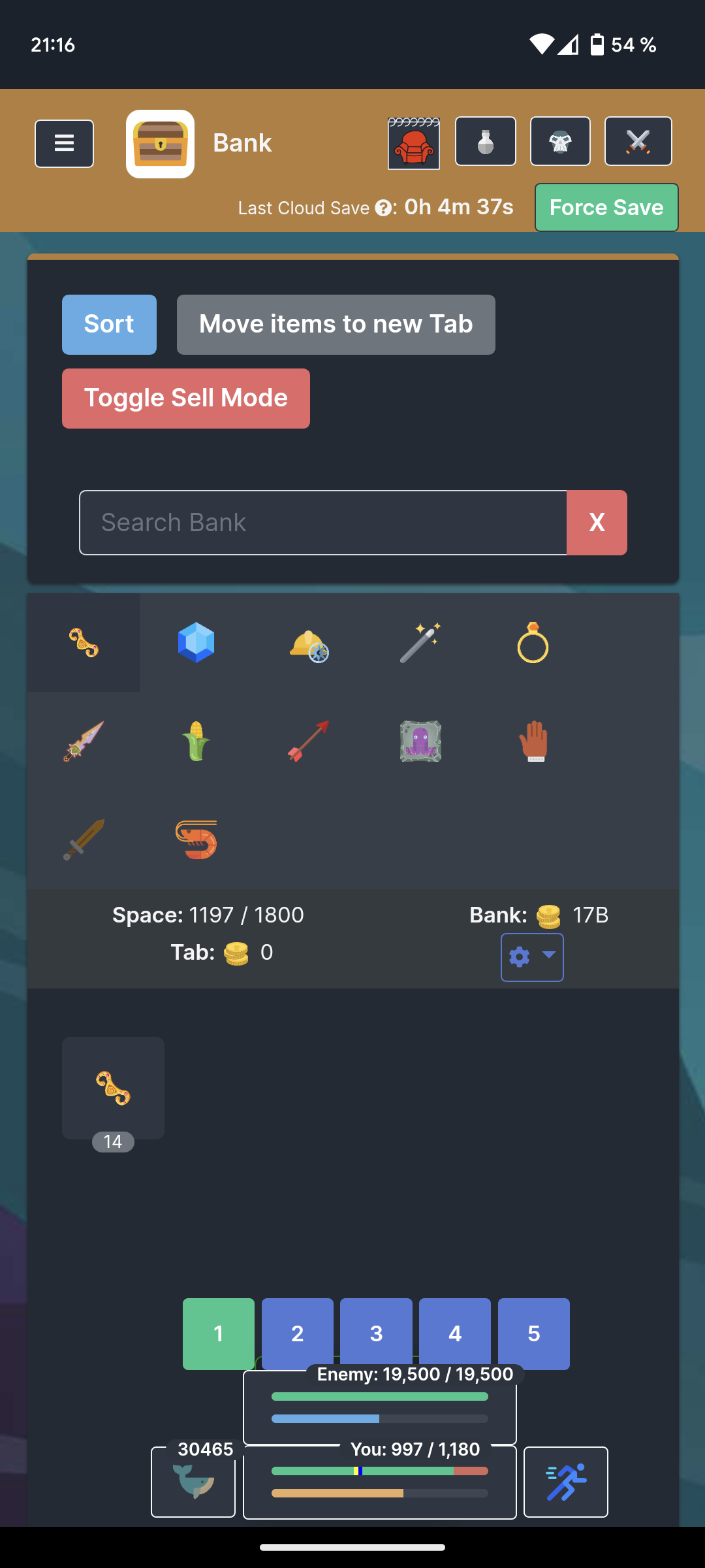 [bug] Notifications V2 Is Hidden Behind The Combat Bar In Vertical · Issue 3326 · Melvoridle