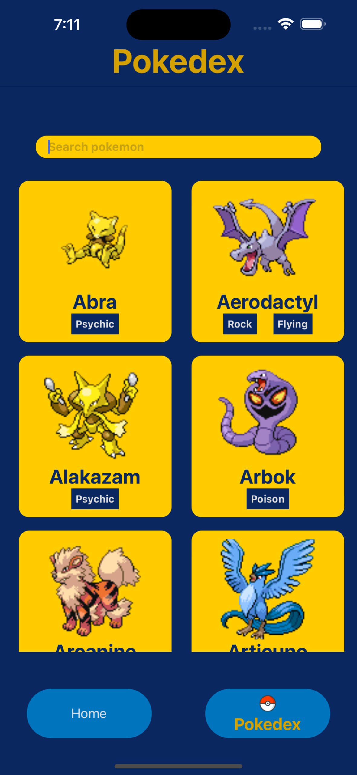 GitHub - yasskate/pokedex: This is a pokedex app. It was made with ...