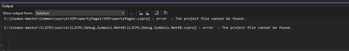 Devkit simply doesn't want to install. Builder.exe missing. · Issue #2122 · CosmosOS/Cosmos · GitHub