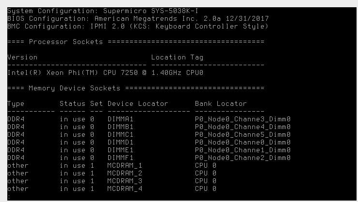 SmartOS crash on boot on Xeon Phi 7250 · Issue #834 · TritonDataCenter/smartos-live · GitHub