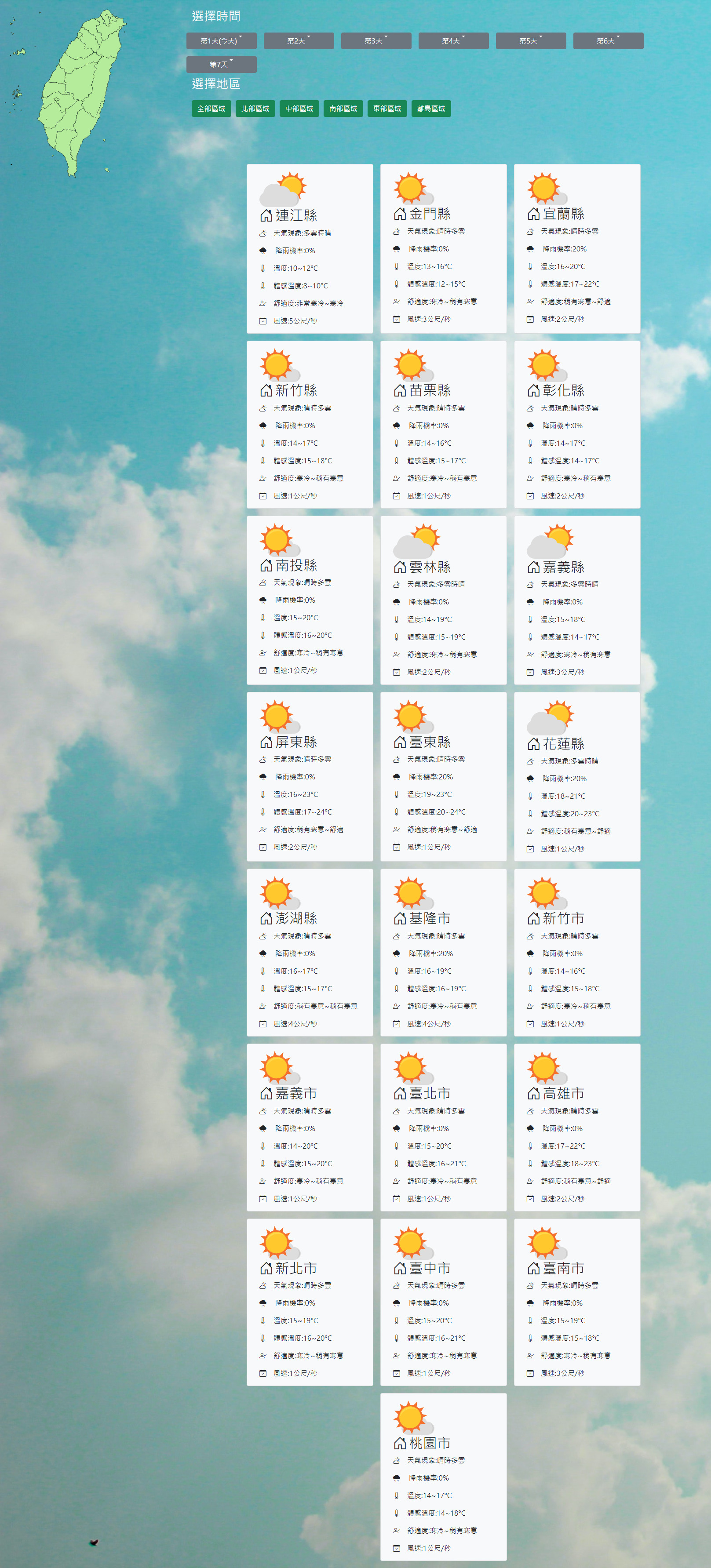 Github Chienniman Weathercard 天氣小卡
