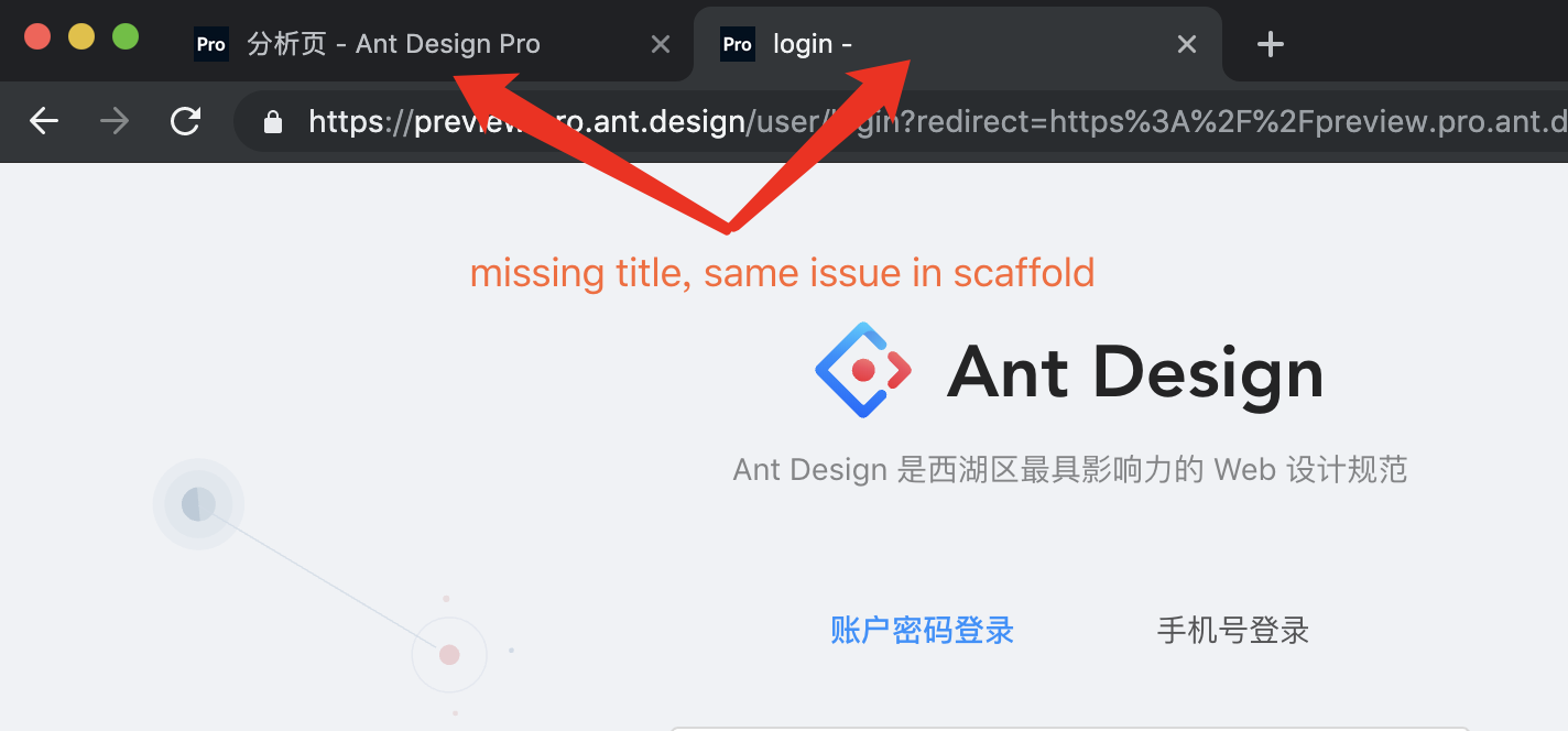 [v4] official demo UserLayout getPageTitle doesn't show title of DefaultSettings · Issue #4349 ...