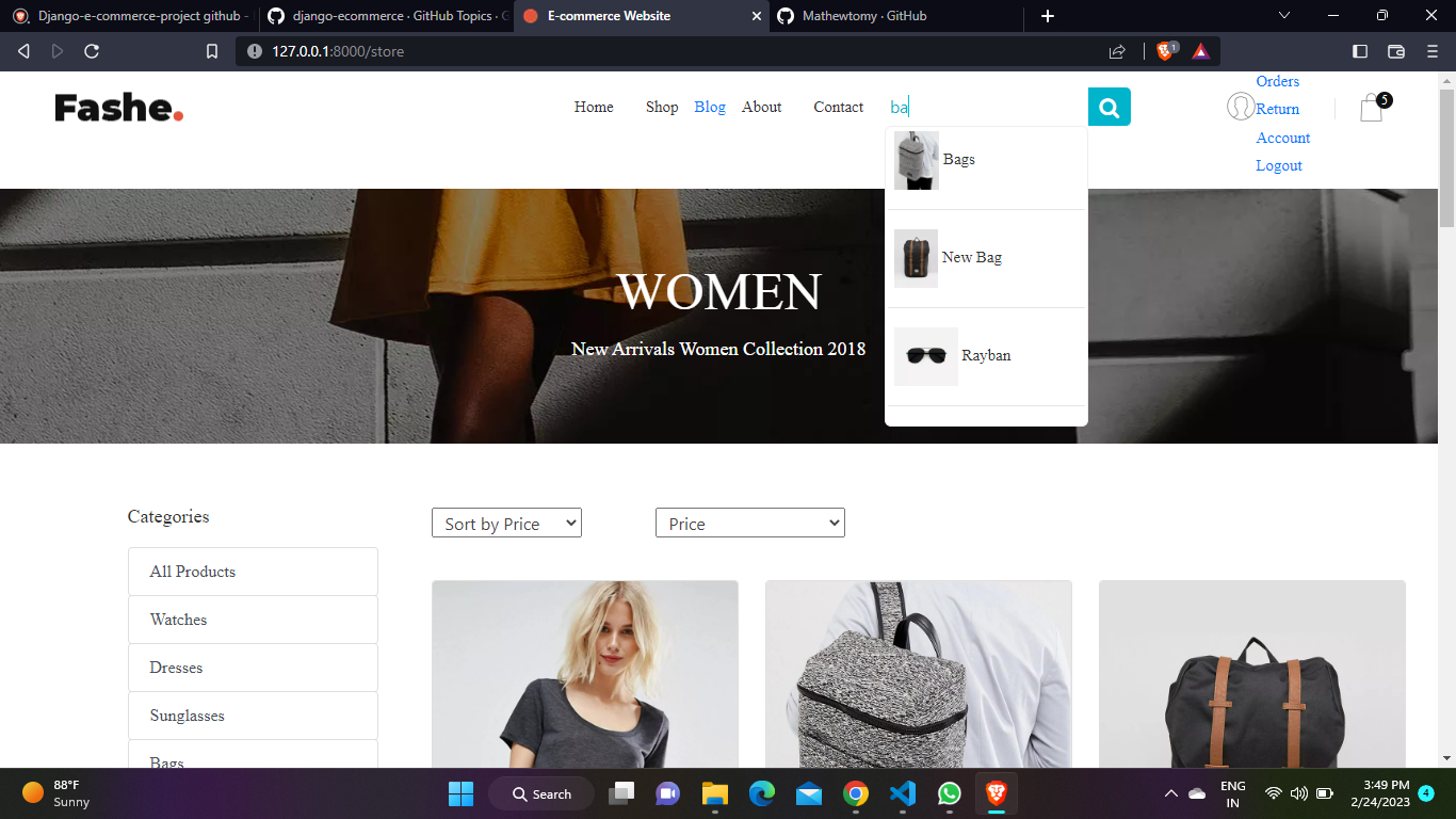 GitHub - Mathew-Tomy/Django-Shopping-site: Django-Shopping-site- A robust shopping website ...
