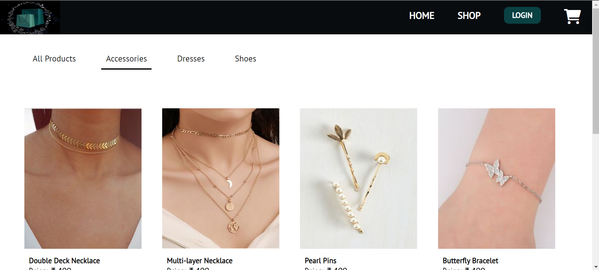 GitHub - parul-saini/Parsim-Point: E-commerce website