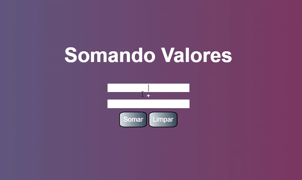 GitHub - rudzzz/sum-of-numbers: Projeto onde você pode realizar a soma ...