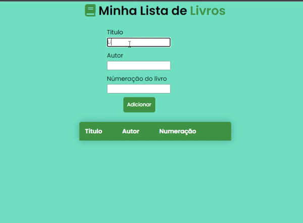 GitHub - rudzzz/lista-de-livros: Projeto para treinar o conceito de ...