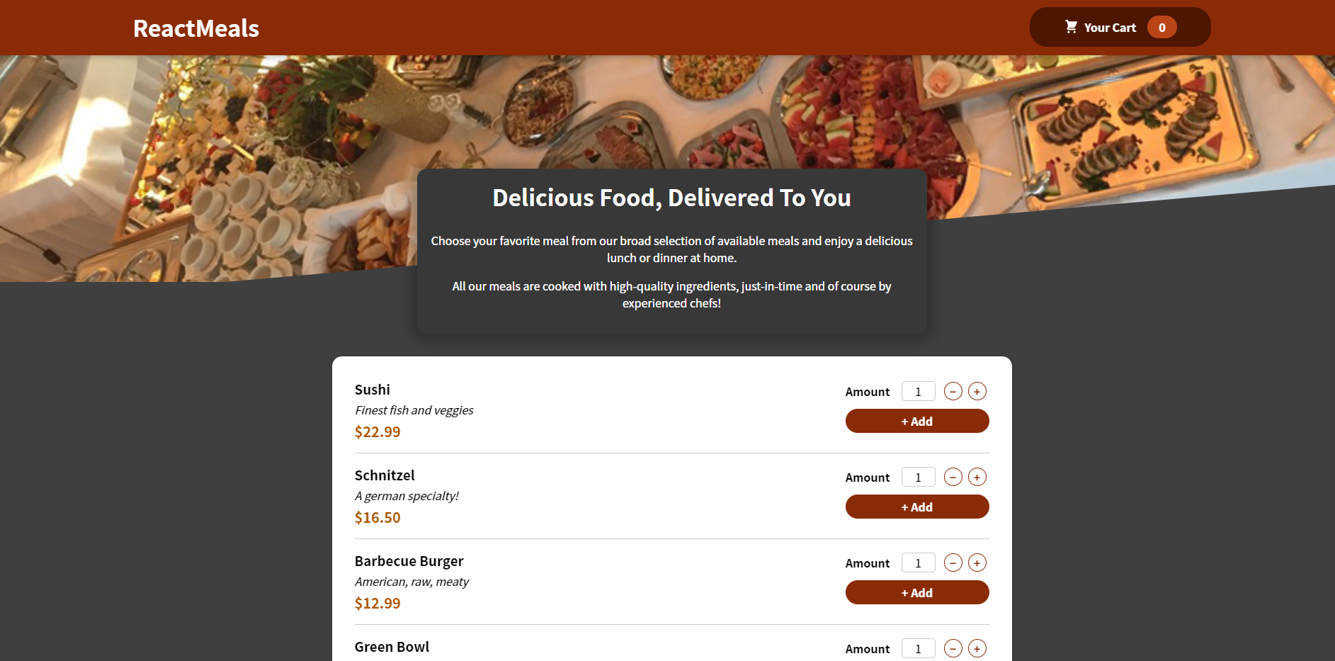 GitHub - tarmon329/react-meals