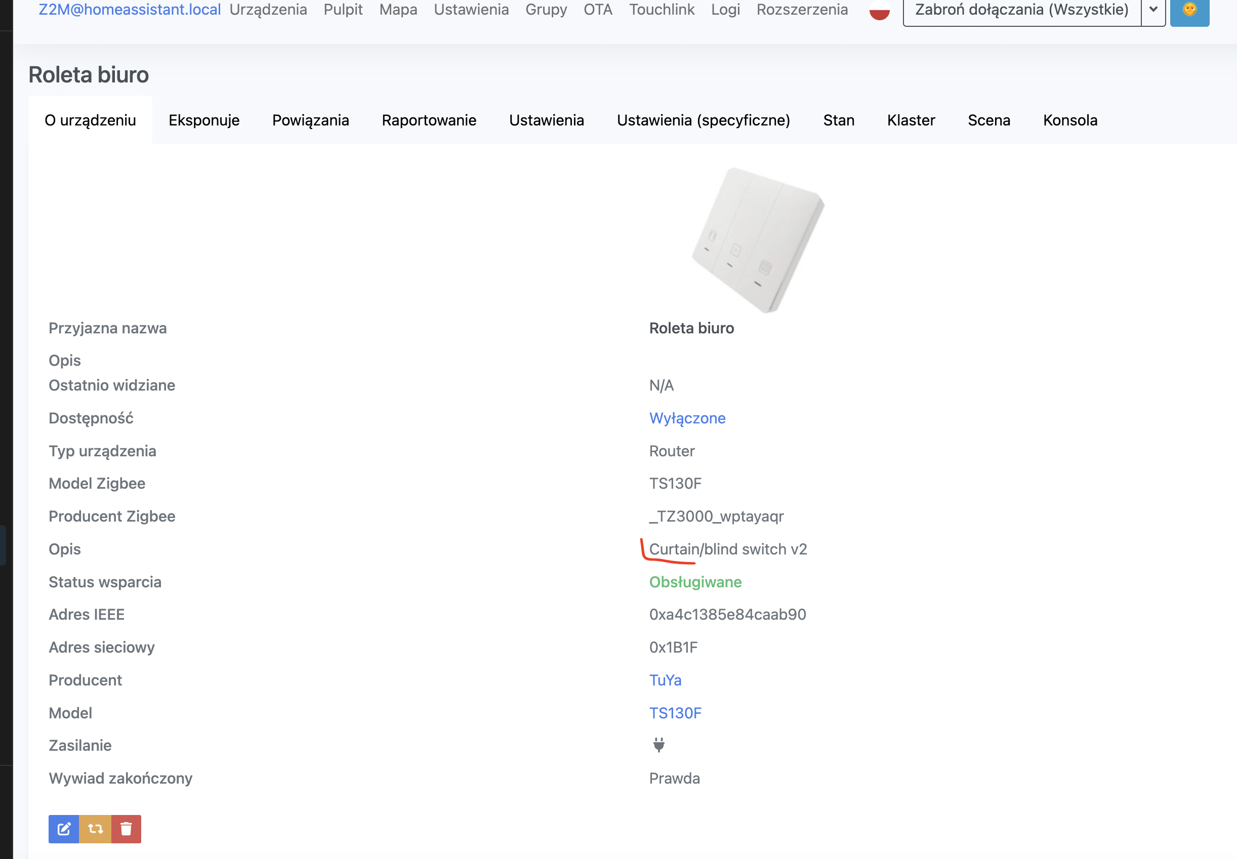 TuYa TS130F wrong direction · Issue #16151 · Koenkk/zigbee2mqtt · GitHub