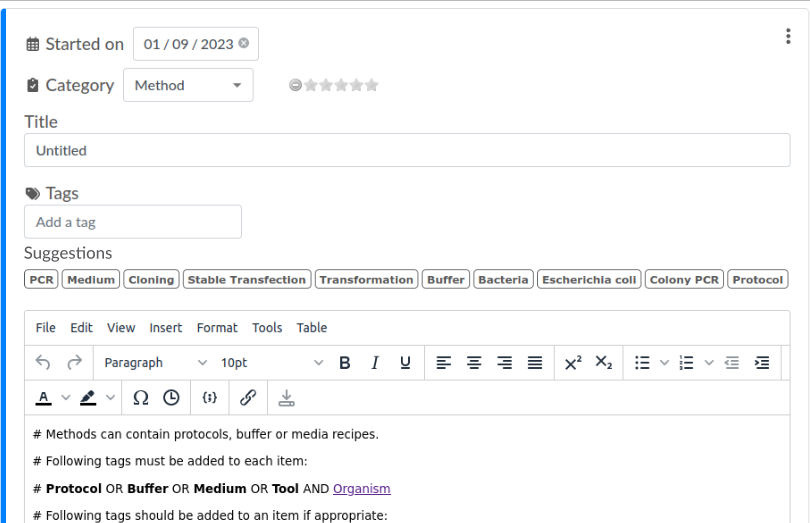 Suggested Tags · Issue #4030 · elabftw/elabftw · GitHub
