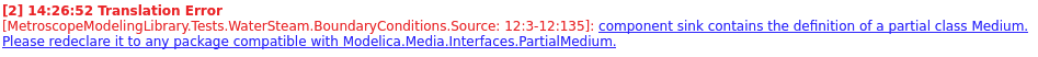[Bug] OpenModelica considers WaterSteam connectors as not balanced · Issue #228 · Metroscope-dev ...