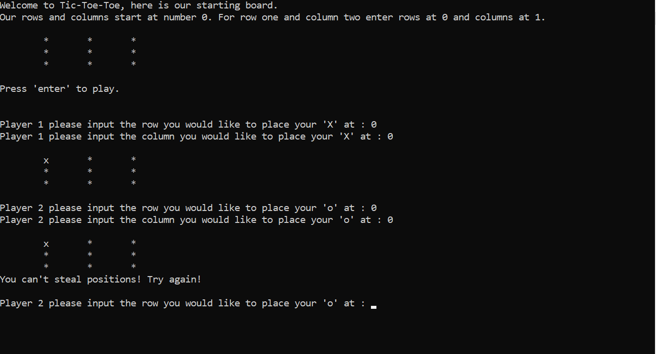 GitHub - MrDustinMiller/Tic-Tac-Toe