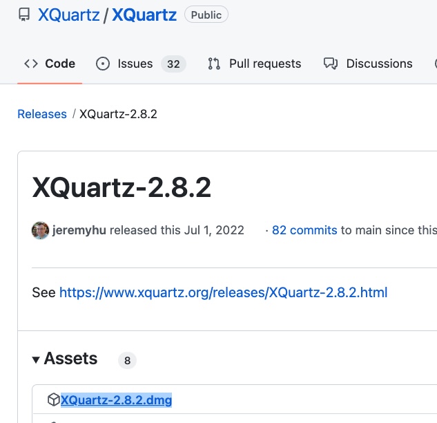 XQuartz installation type is incorrect: should be pkg · Issue #828 ...