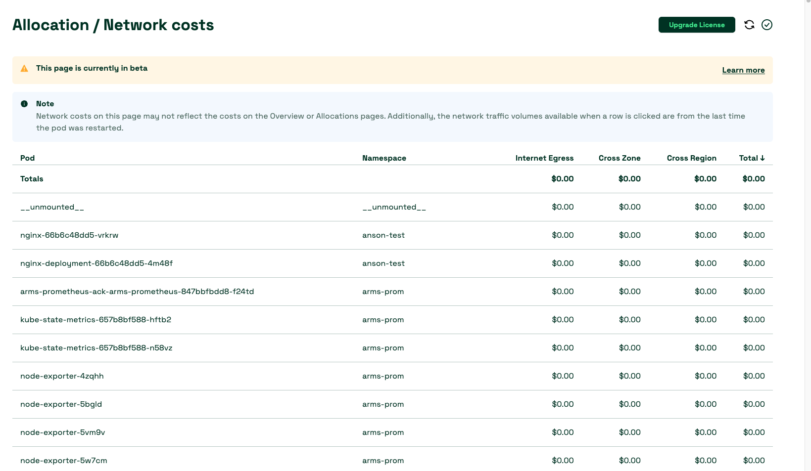 Add Network Cost Support For Alibaba Cloud · Issue 2151 · Kubecost Cost Analyzer Helm Chart
