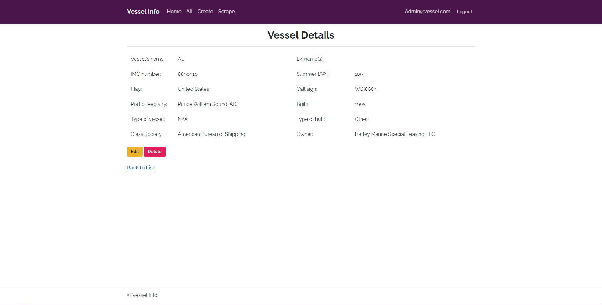 GitHub - george-pench/Vessel-Info: My very first web project based on ...