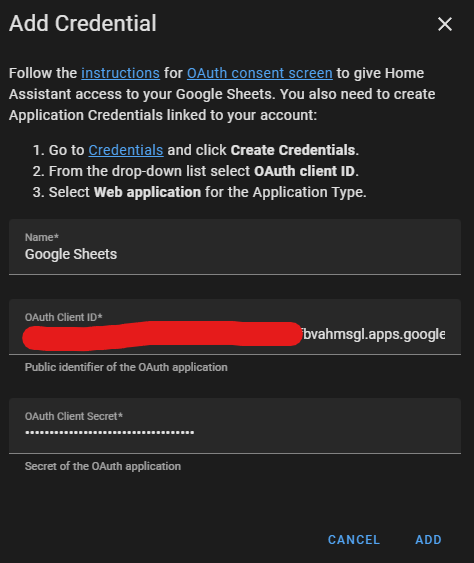 (Google Sheets) Error message: "Error while creating spreadsheet, see ...