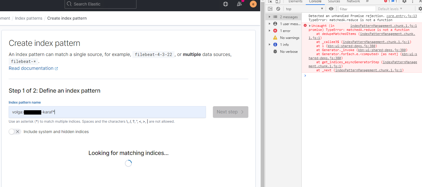 Cannot Create Cross Site Index Patterns In Kibana 7101 · Issue 86993 · Elastickibana · Github