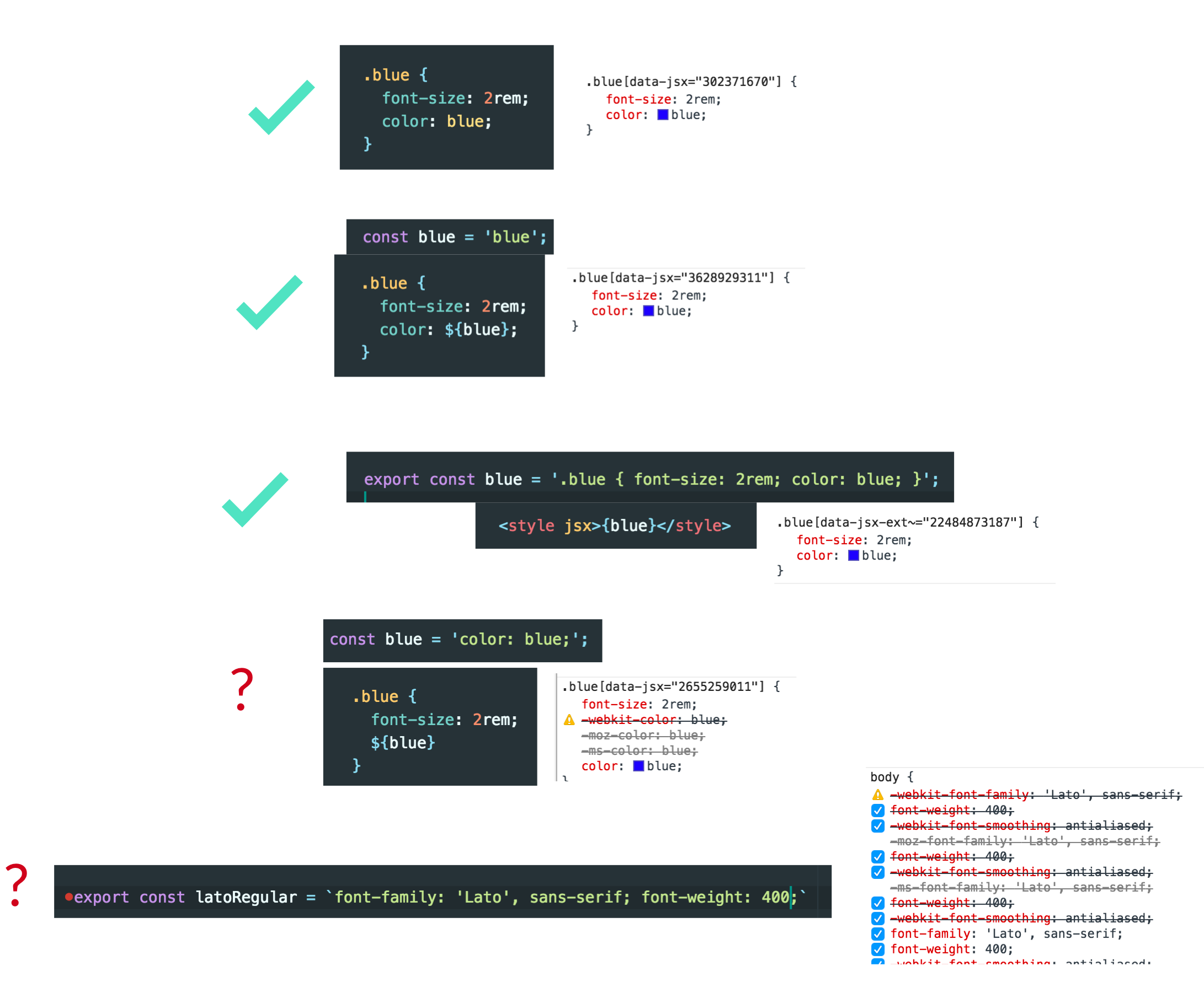 Vendor prefixes & duplicate properties with improper(?) constant usage · Issue #231 · vercel ...