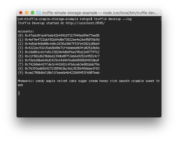 Prompt `truffle(develop)>` not appear when `--log` · Issue #657 · trufflesuite/truffle · GitHub