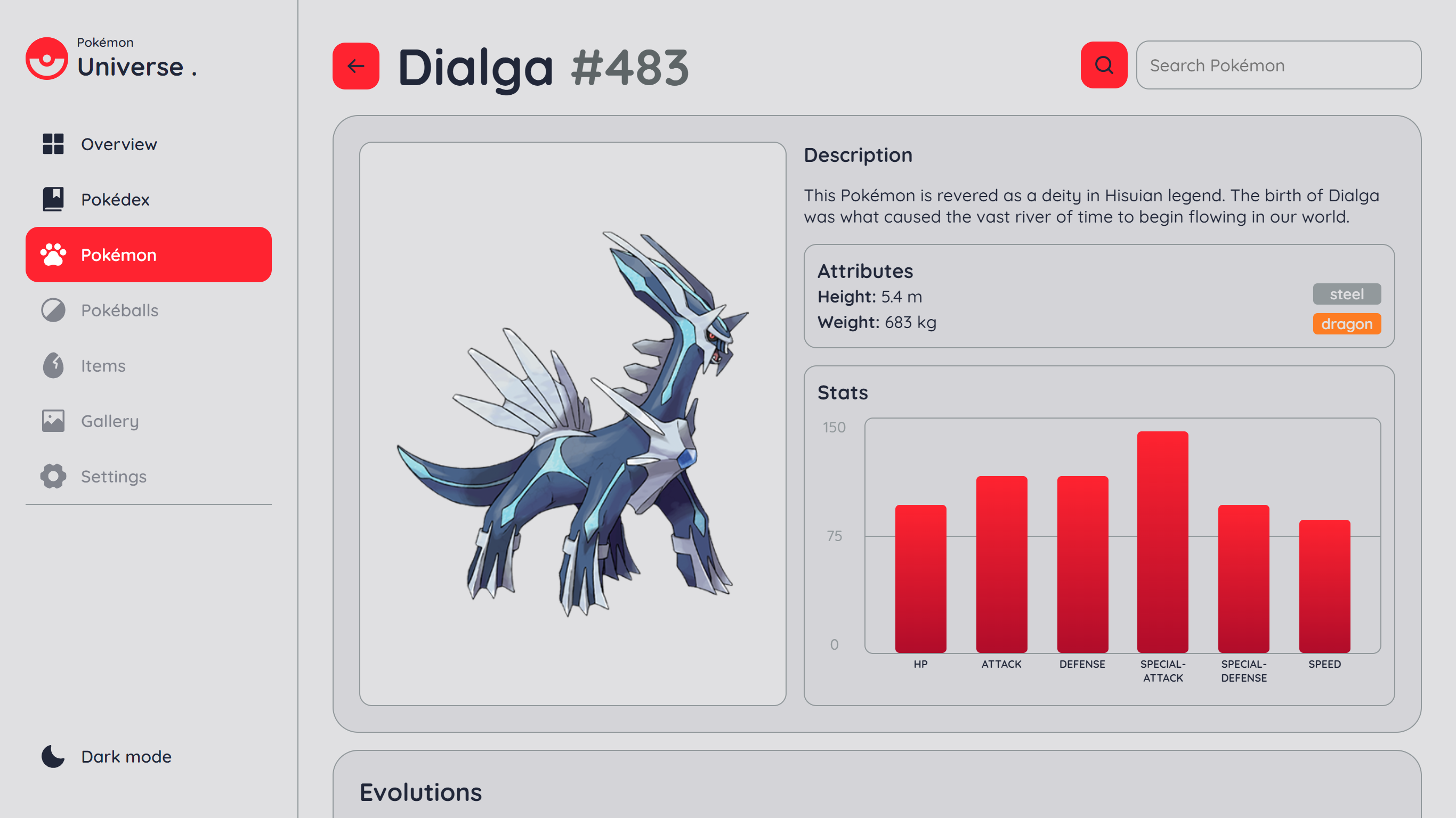 GitHub - ElisonMichell/pokemon-universe: Pokémon Universe is a pokedex made for listing pokémons ...