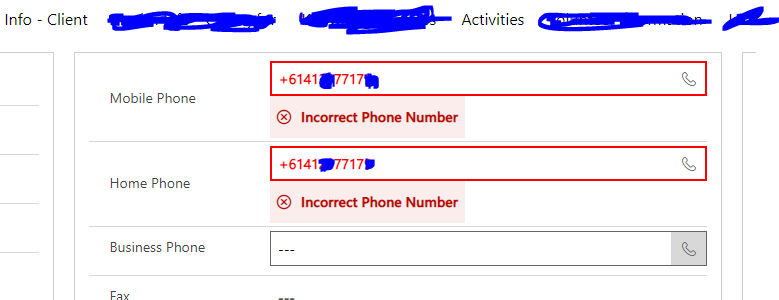 Incorrect Phone number False Positive Error · Issue #63 ...