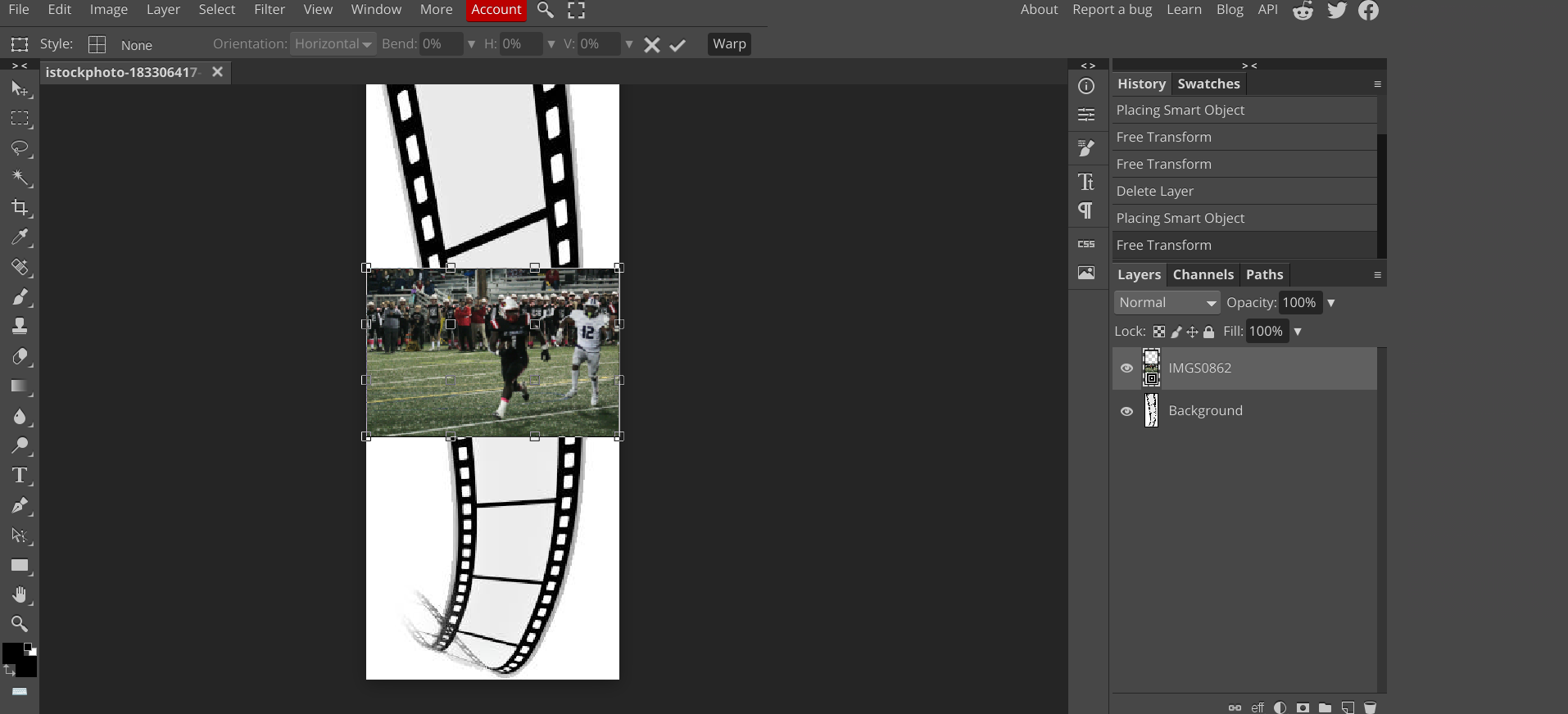 Warp boxes to drag are very difficult to click on · Issue #4203 ...