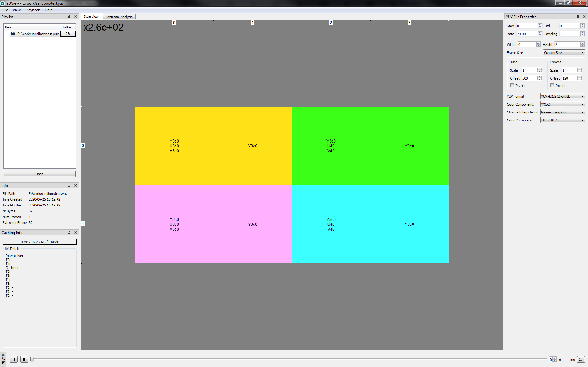 Incorrect YUV Values when zoomed in · Issue #241 · IENT/YUView · GitHub