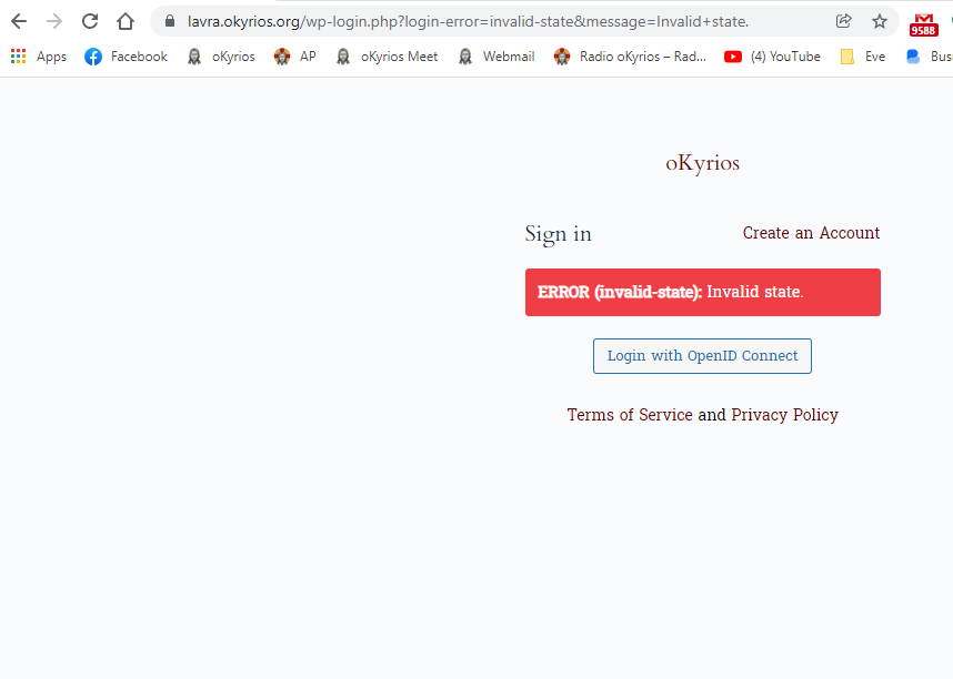 ERROR (invalid-state): Invalid state with keycloak · Issue #359 · oidc-wp/openid-connect-generic ...