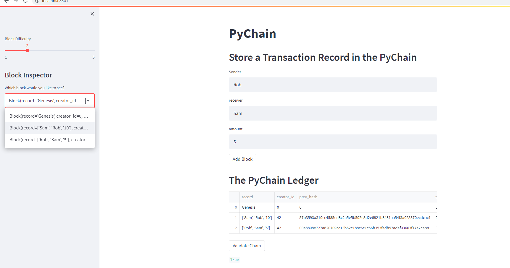 GitHub - SamRoberts995/PyChainLedger: PyChain Ledger