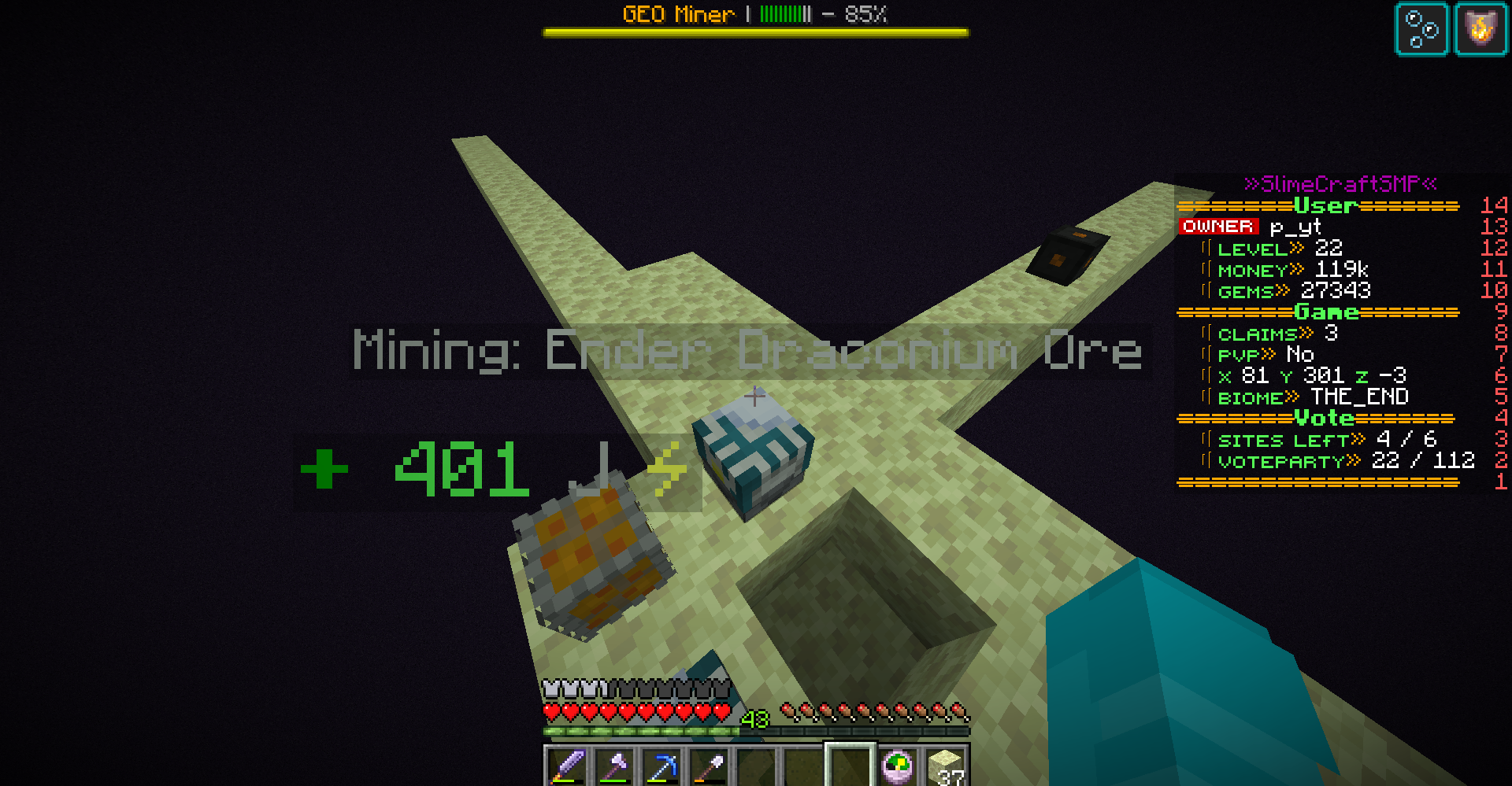 Geo Miner not working as expected · Issue #3974 · Slimefun/Slimefun4 ...