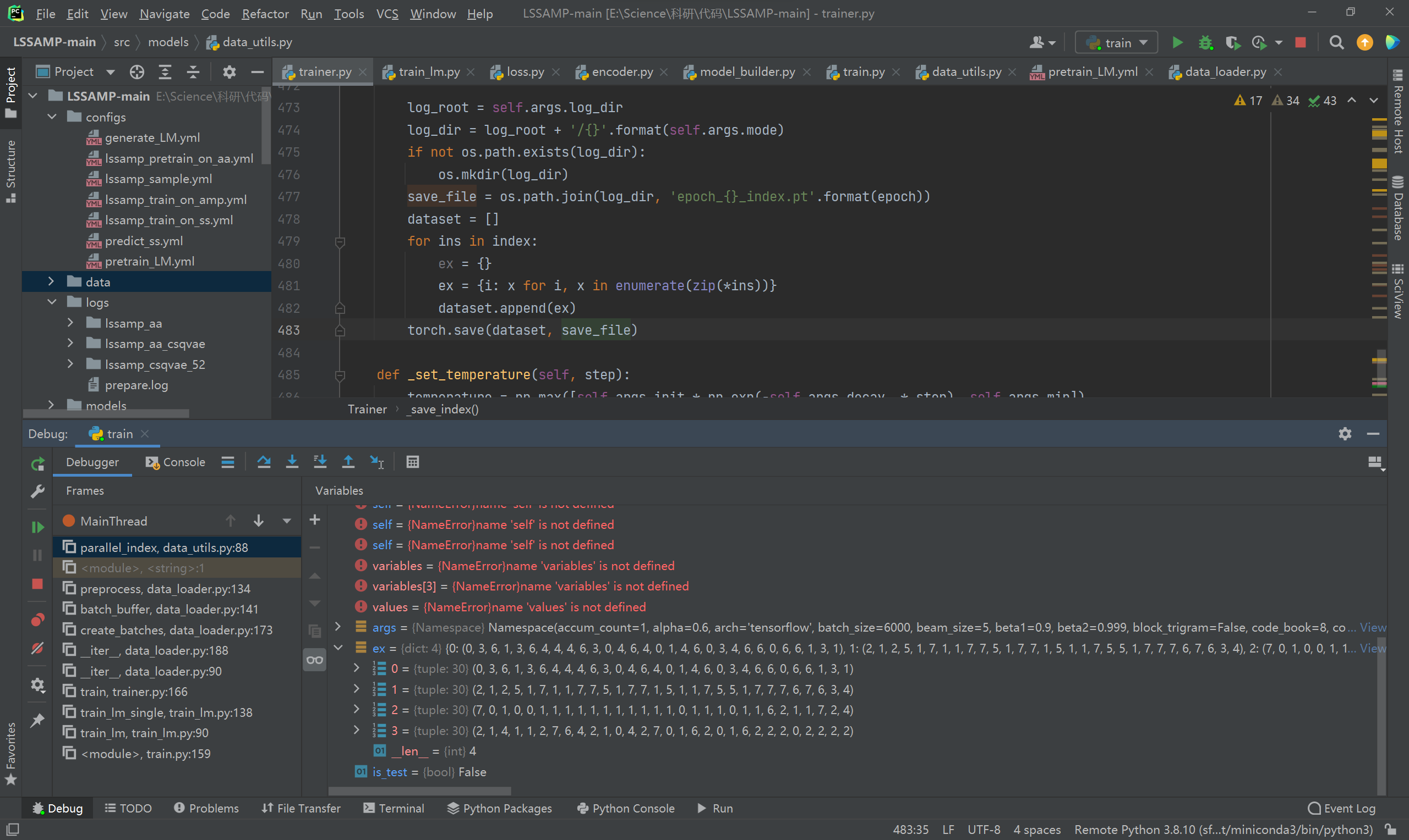 proteinLM的训练问题 · Issue #2 · dqwang122/LSSAMP · GitHub