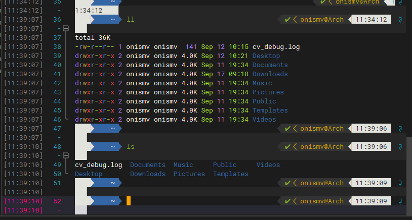 命令行总是显示成2行（A one-line command or empty line always displays two lines） · Issue #1218 ...