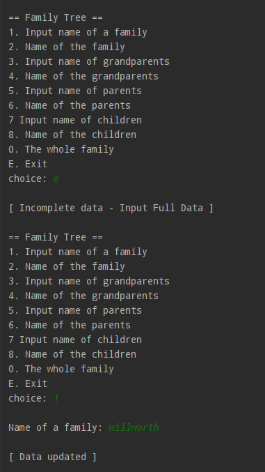 GitHub - Fransssss/PythonMultiLevelInheritance2: Simple Inut Family-Tree Information