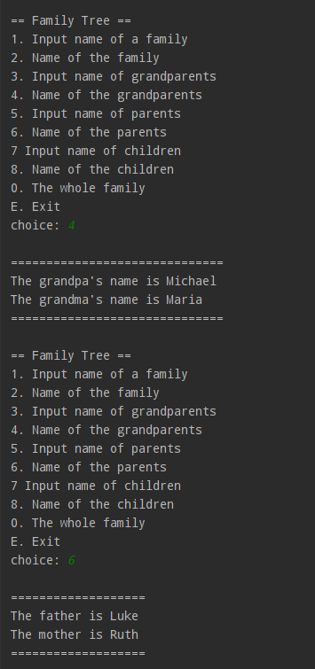 GitHub - Fransssss/PythonMultiLevelInheritance2: Simple Inut Family ...