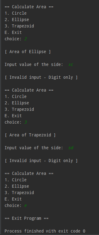 GitHub - Fransssss/PythonCalculateAreaofShapes2: Super Function - Calcualte Area of Different Shapes