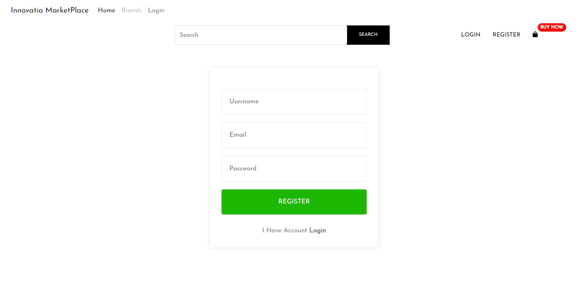 GitHub - DevilLuciferrr/Innovatia: E-commerce website built using MERN stack, uses components ...