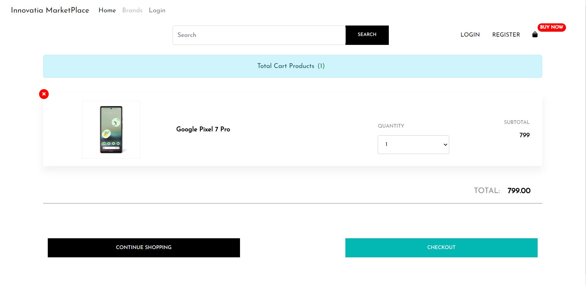 GitHub - DevilLuciferrr/Innovatia: E-commerce website built using MERN stack, uses components ...