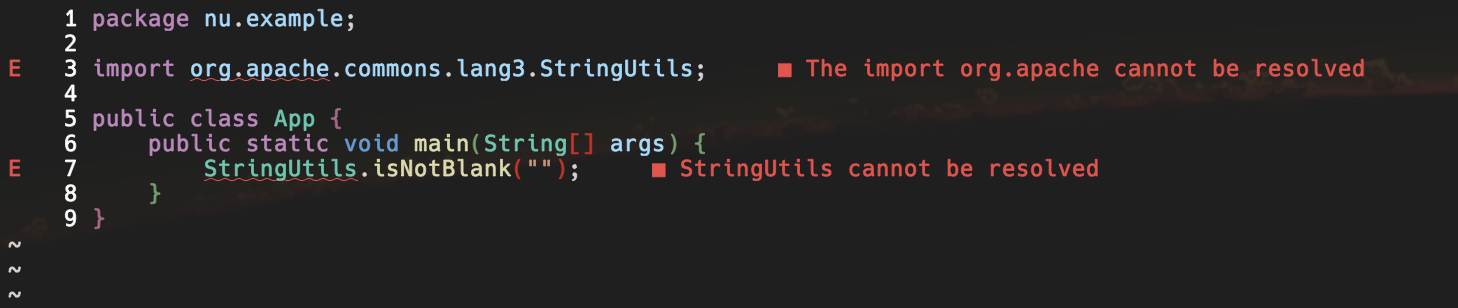 Neovim jdtls can't resolve dependencies when child pom uses version property from parent pom ...