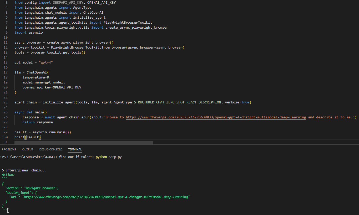 Structured Agent Search Not Working · Issue 6923 · Langchain Ailangchain · Github