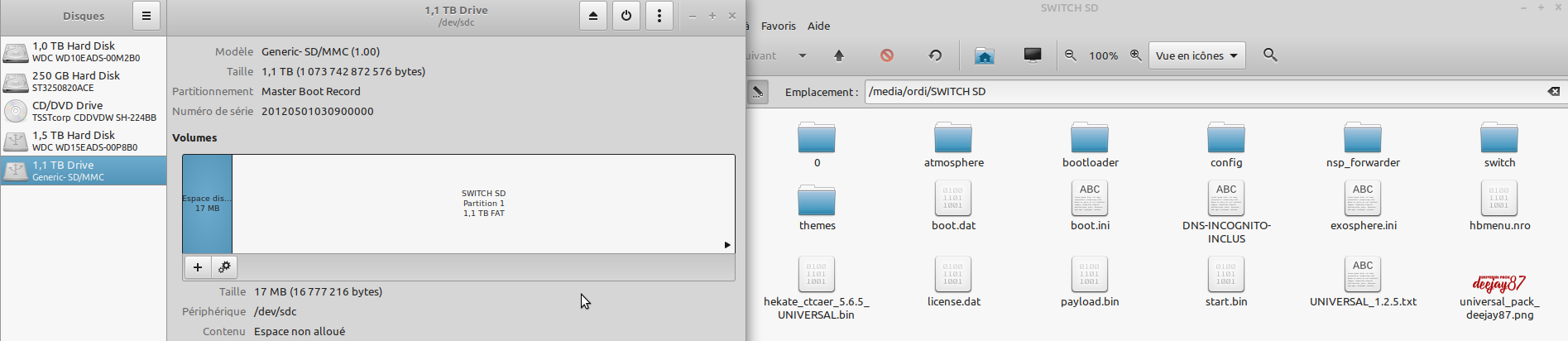 1TB micro sdxc card partition manager issue · Issue #695 · CTCaer/hekate · GitHub