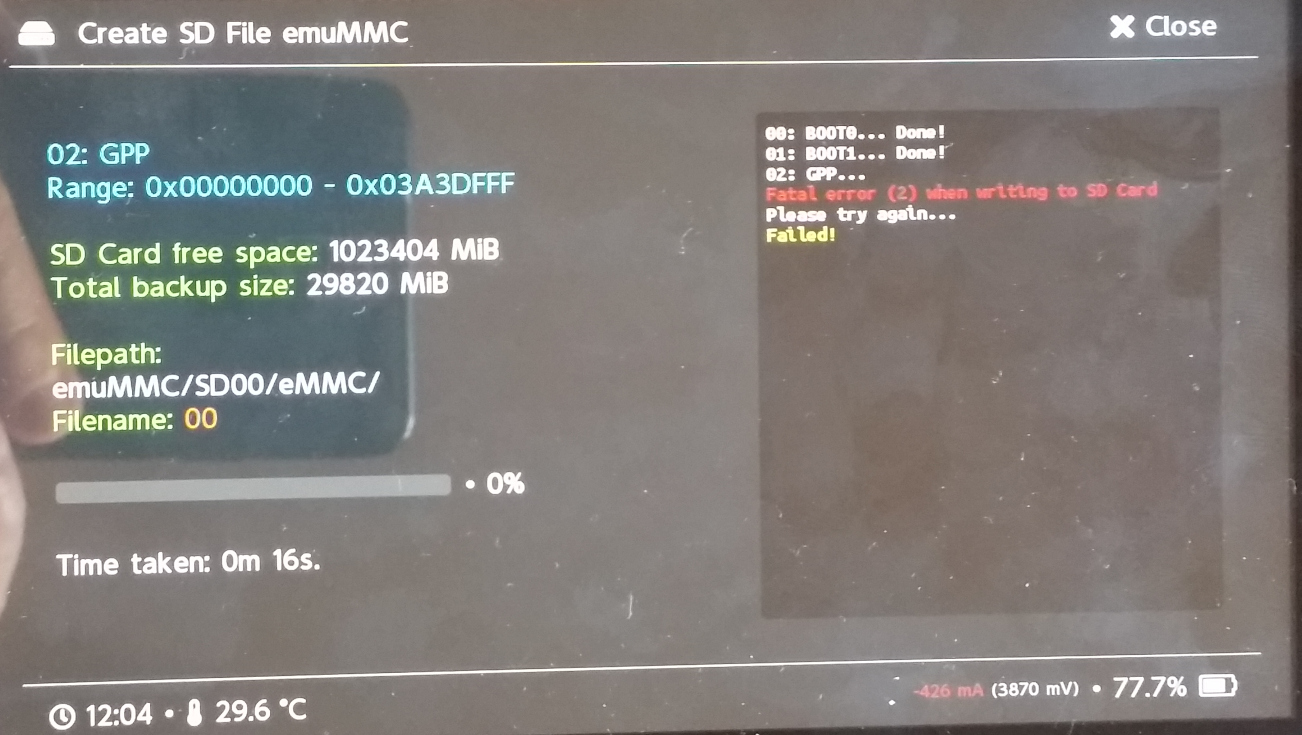 1TB micro sdxc card partition manager issue · Issue #695 · CTCaer/hekate · GitHub