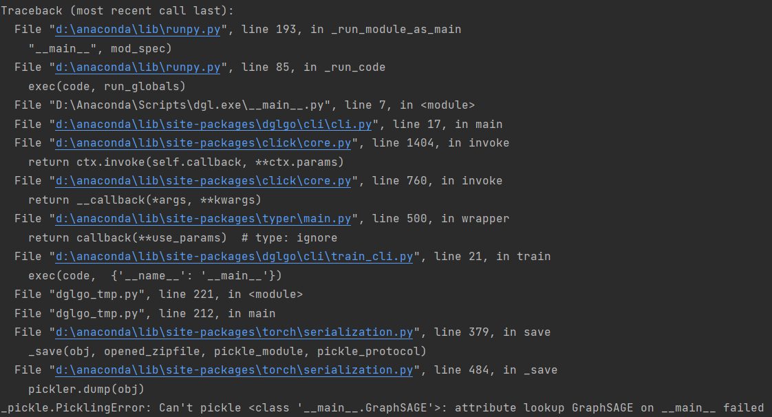 Picklingerror When Using Dgp Go · Issue 4146 · Dmlcdgl · Github 2339