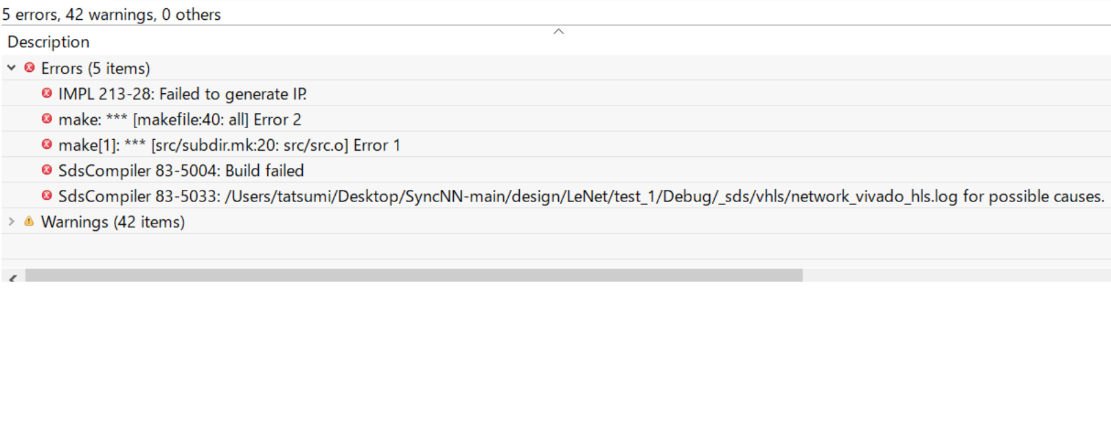 csimulation is not working properly. · Issue #1 · SFU-HiAccel/SyncNN · GitHub