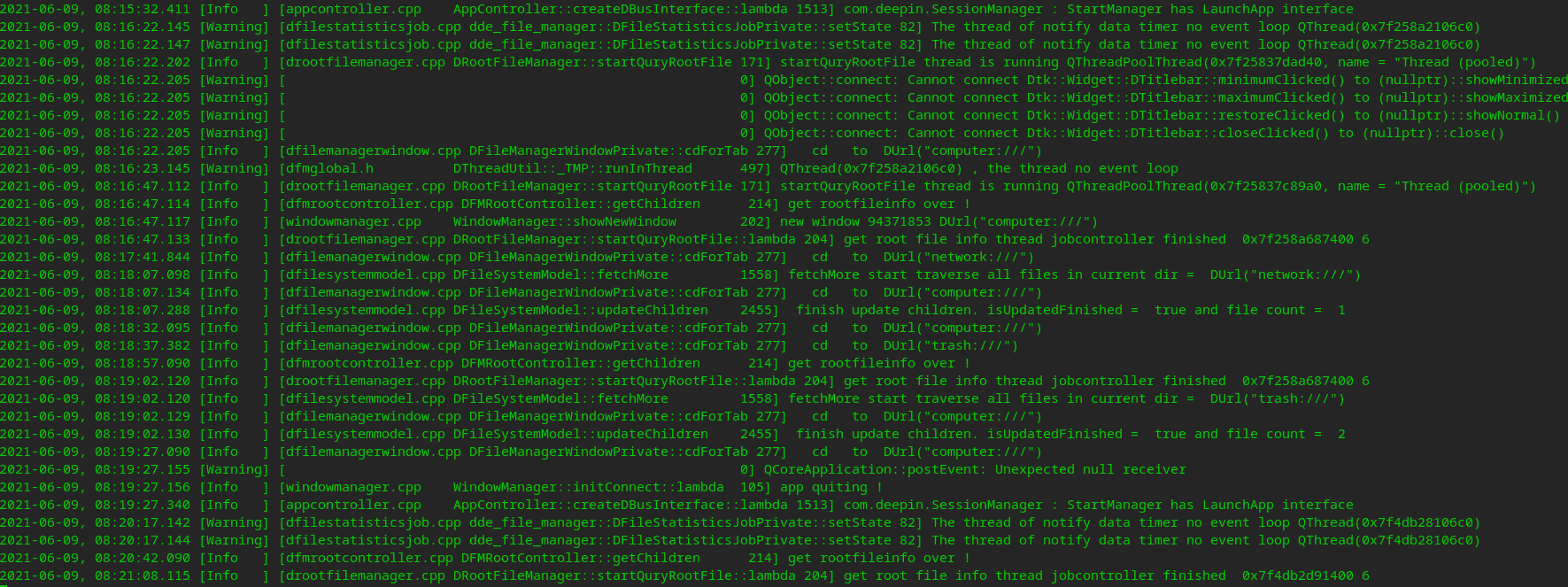 偶现dde-file-manager卡顿 · Issue #2324 · linuxdeepin/developer-center · GitHub