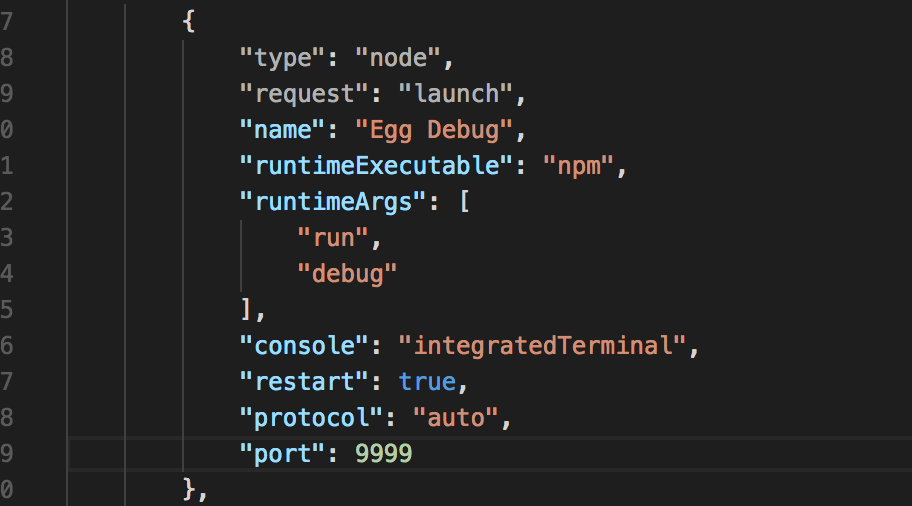 按照文档使用vscode调试报错了 · Issue #1466 · eggjs/egg · GitHub