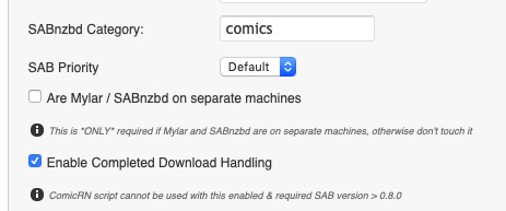 Comics are still not moving from completed to proper place · Issue #2300 · evilhero/mylar · GitHub