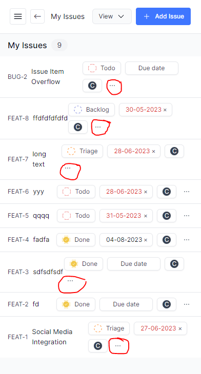 [bug]: mobile responsive layout my issue more option not showing properly · Issue #1442 ...