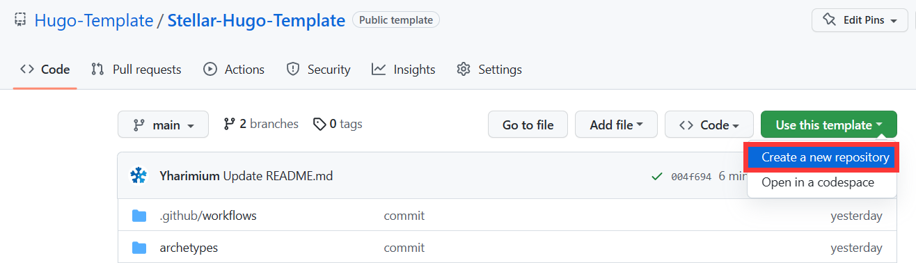 GitHub - Yharimium/Stellar-Hugo-Template: Hugo Architecture Stellar Theme | Lazy Template